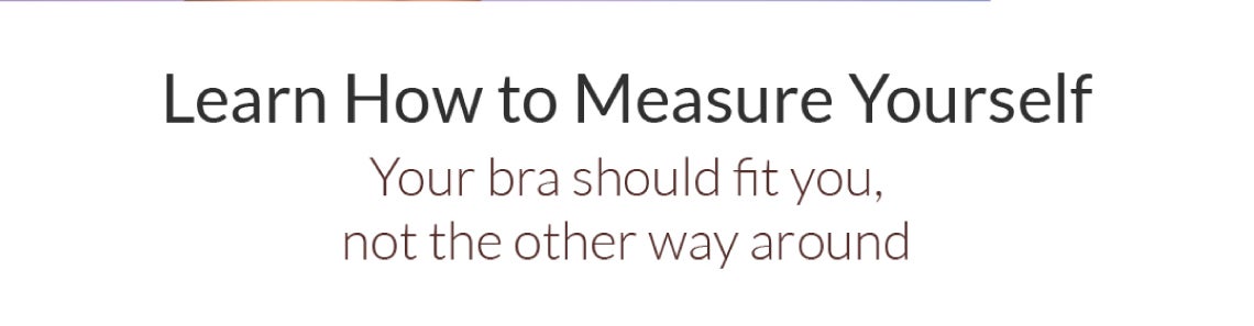 Bra Fit Guide for WonderBra