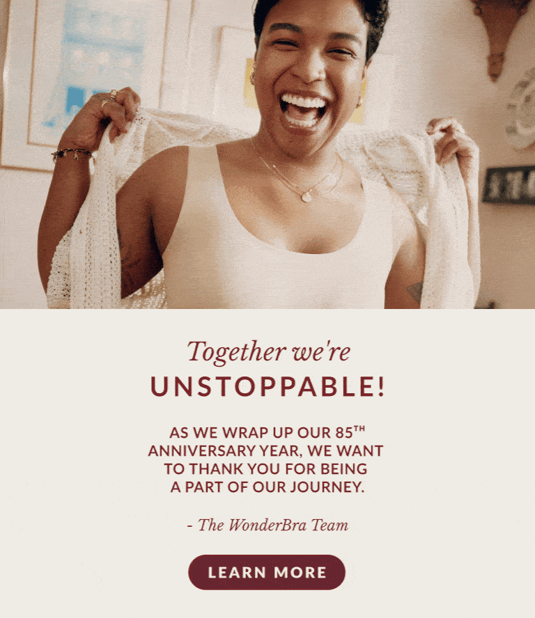 Welcome to WonderBra